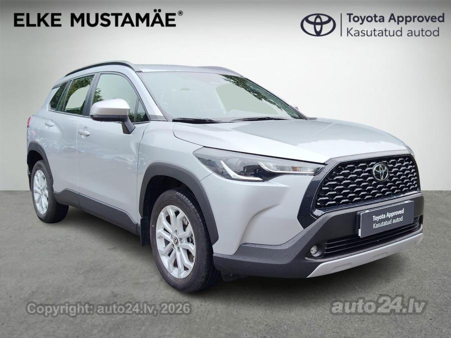 Pelēks Toyota Corolla Cross 2025 Tallina, ar dzinēja tilpumu 1.80 L un nobraukumu 17 tūkst. km par 29995 €, foto 19 vietnē AUTOMOTO.COM.LV