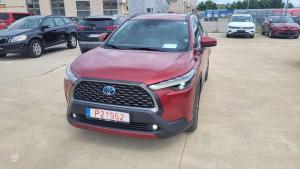 Sarkans Toyota Corolla Cross 2024 Šauļi, ar dzinēja tilpumu 1.99 L un nobraukumu 131 tūkst. km par 23900 €, foto 4 vietnē AUTOMOTO.COM.LV