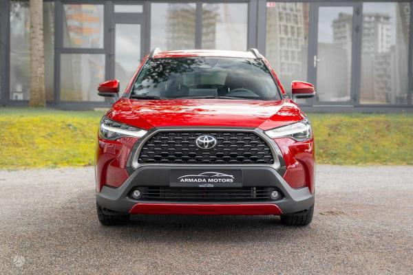 Тойота Corolla Cross 2024 в Вильнюс на AUTOMOTO.COM.LV Красный Тойота Corolla Cross 2024 в Вильнюс, объемом двигателя 1.80 л и пробегом 2 тыс. км за 26500 €, фото 5 на AUTOMOTO.COM.LV