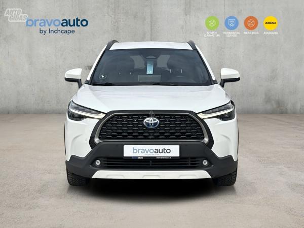 Balts Toyota Corolla Cross 2023 Kauņa, ar dzinēja tilpumu 2.00 L un nobraukumu 150 tūkst. km par 27271 €, foto 8 vietnē AUTOMOTO.COM.LV