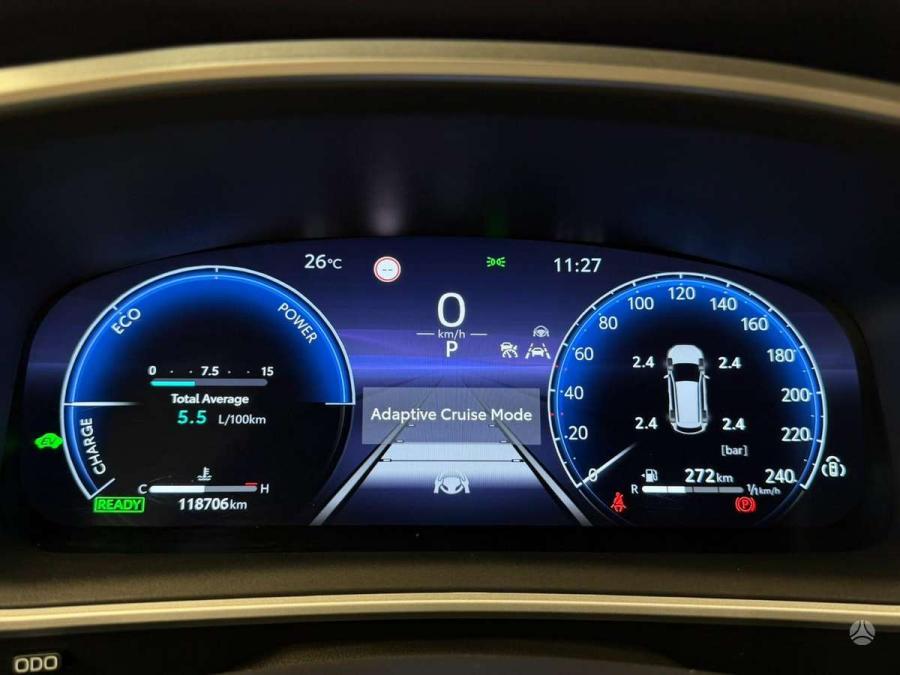 Белый Тойота Corolla Cross 2023 в Паневежис, объемом двигателя 1.99 л и пробегом 119 тыс. км за 30990 €, фото 26 на AUTOMOTO.COM.LV