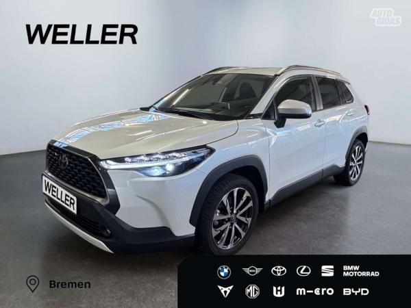 Белый Тойота Corolla Cross 2024 в Каунас, объемом двигателя 1.80 л и пробегом 15 тыс. км за 32679 €, фото 1 на AUTOMOTO.COM.LV