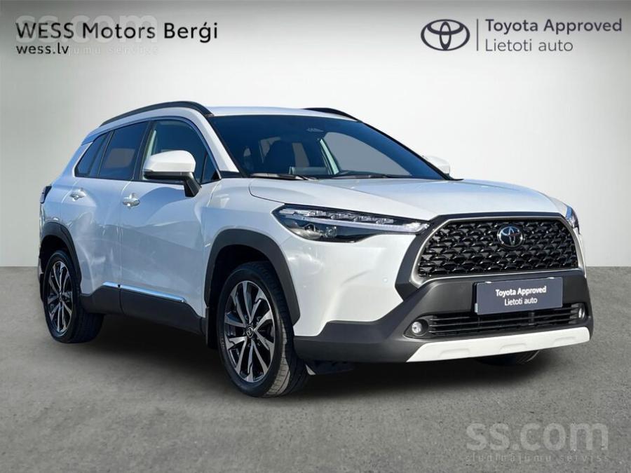 Balts Toyota Corolla Cross 2025 Rīga, ar dzinēja tilpumu 2.00 L un nobraukumu 43 tūkst. km par 33490 €, foto 27 vietnē AUTOMOTO.COM.LV