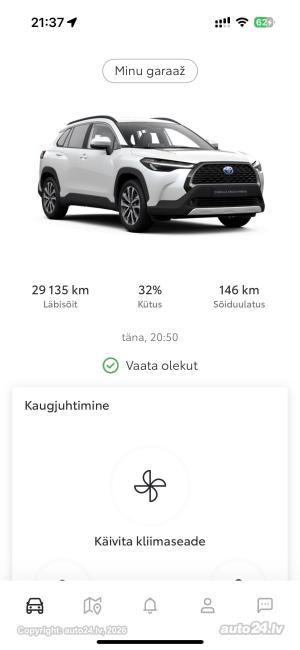 Белый Тойота Corolla Cross 2023 в Таллин, объемом двигателя 1.80 л и пробегом 29 тыс. км за 28500 €, фото 25 на AUTOMOTO.COM.LV