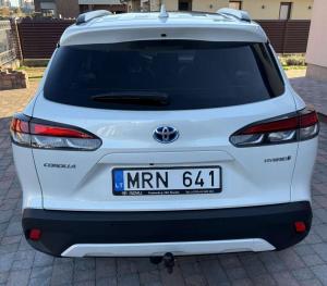 Белый Тойота Corolla Cross 2023 в Шяуляй, объемом двигателя 1.99 л и пробегом 50 тыс. км за 33700 €, фото 6 на AUTOMOTO.COM.LV