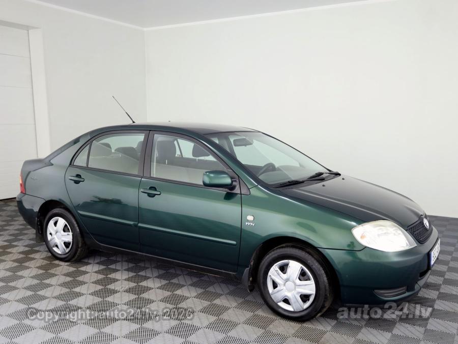Зеленый Тойота Королла 2002 в Таллин, объемом двигателя 1.40 л и пробегом 204 тыс. км за 999 €, фото 1 на AUTOMOTO.COM.LV