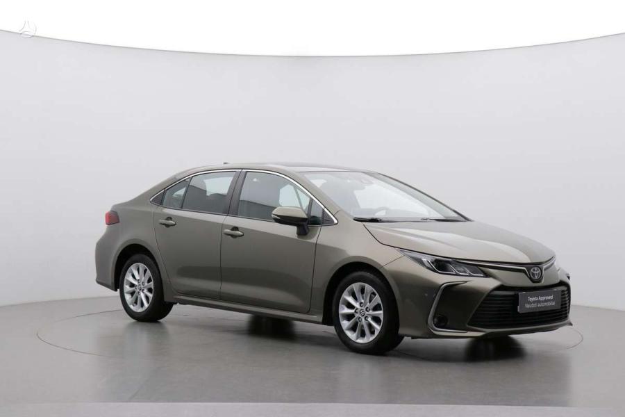 Green Toyota Corolla 2021 in Vilnius, with an engine capacity of 1.49 L and mileage of 77 thousand km for 16900 €, photo 20 on AUTOMOTO.COM.LV