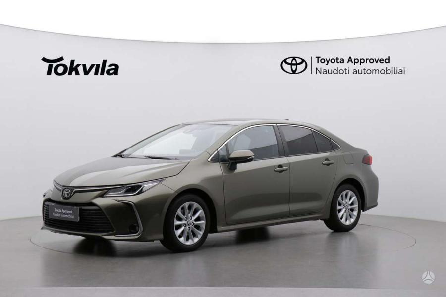 Zaļš Toyota Corolla 2022 Viļņa, ar dzinēja tilpumu 1.49 L un nobraukumu 78 tūkst. km par 18900 €, foto 1 vietnē AUTOMOTO.COM.LV