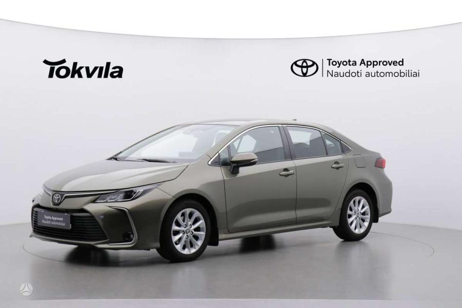 Zaļš Toyota Corolla 2022 Viļņa, ar dzinēja tilpumu 1.49 L un nobraukumu 35 tūkst. km par 17500 €, foto 1 vietnē AUTOMOTO.COM.LV