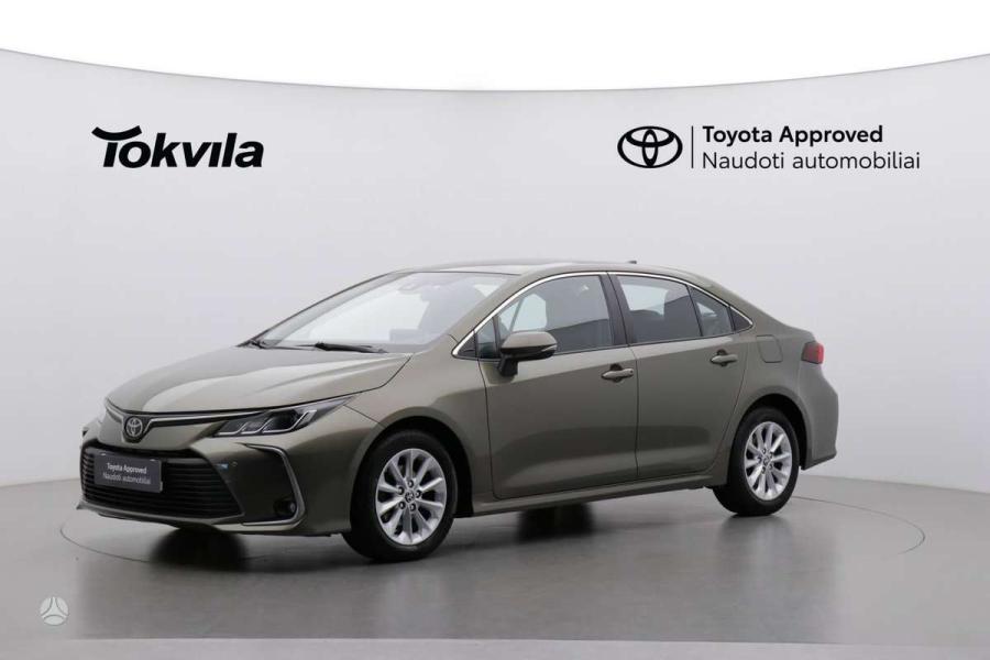 Zaļš Toyota Corolla 2022 Viļņa, ar dzinēja tilpumu 1.49 L un nobraukumu 53 tūkst. km par 18500 €, foto 1 vietnē AUTOMOTO.COM.LV