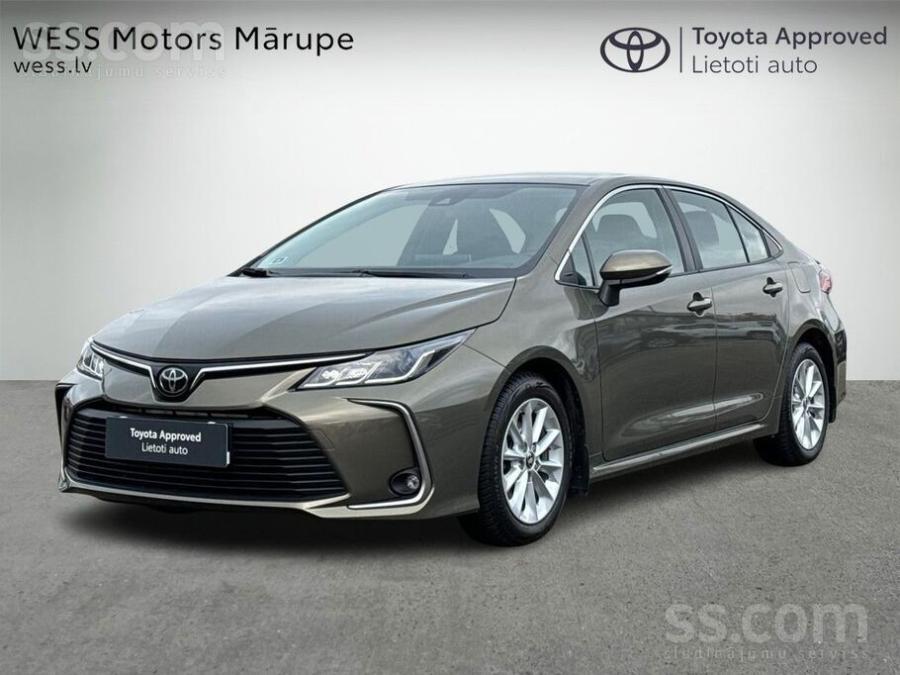 Zaļš Toyota Corolla 2023 Rīga, ar dzinēja tilpumu 1.50 L un nobraukumu 67 tūkst. km par 18990 €, foto 1 vietnē AUTOMOTO.COM.LV