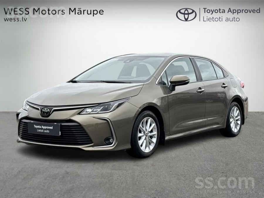Zaļš Toyota Corolla 2023 Rīga, ar dzinēja tilpumu 1.50 L un nobraukumu 85 tūkst. km par 18590 €, foto 1 vietnē AUTOMOTO.COM.LV