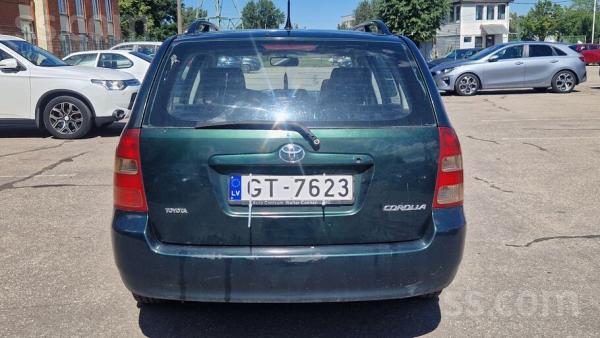 Зеленый Тойота Королла 2002 в Рига, объемом двигателя 1.40 л и пробегом 0 тыс. км за 620 €, фото 3 на AUTOMOTO.COM.LV