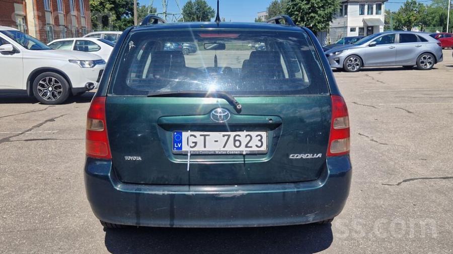 Zaļš Toyota Corolla 2002 Rīga, ar dzinēja tilpumu 1.40 L un nobraukumu 0 tūkst. km par 620 €, foto 4 vietnē AUTOMOTO.COM.LV