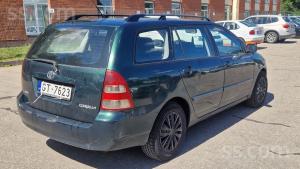 Zaļš Toyota Corolla 2002 Rīga, ar dzinēja tilpumu 1.40 L un nobraukumu 0 tūkst. km par 620 €, foto 5 vietnē AUTOMOTO.COM.LV