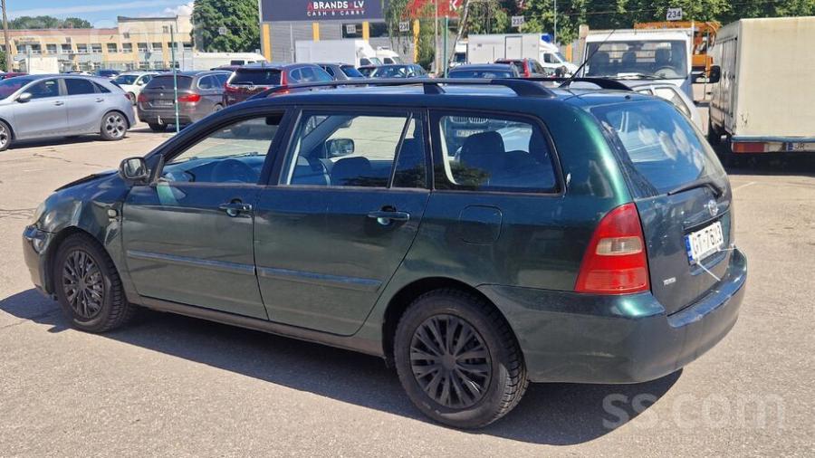 Zaļš Toyota Corolla 2002 Rīga, ar dzinēja tilpumu 1.40 L un nobraukumu 0 tūkst. km par 620 €, foto 6 vietnē AUTOMOTO.COM.LV