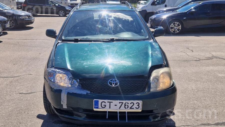 Zaļš Toyota Corolla 2002 Rīga, ar dzinēja tilpumu 1.40 L un nobraukumu 0 tūkst. km par 620 €, foto 7 vietnē AUTOMOTO.COM.LV