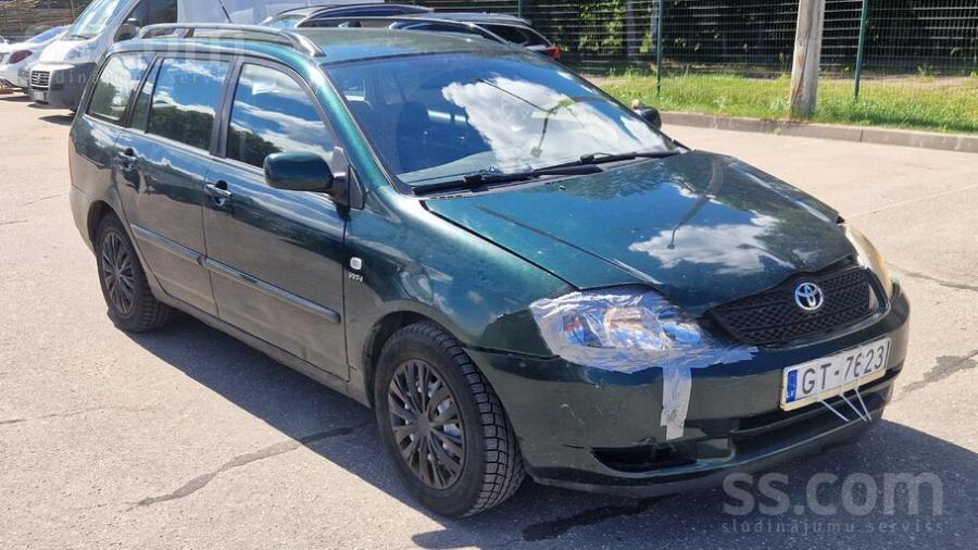 Zaļš Toyota Corolla 2002 Rīga, ar dzinēja tilpumu 1.40 L un nobraukumu 0 tūkst. km par 620 €, foto 9 vietnē AUTOMOTO.COM.LV