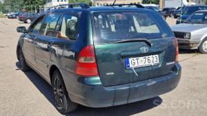 Zaļš Toyota Corolla 2002 Rīga, ar dzinēja tilpumu 1.40 L un nobraukumu 0 tūkst. km par 620 €, foto 10 vietnē AUTOMOTO.COM.LV
