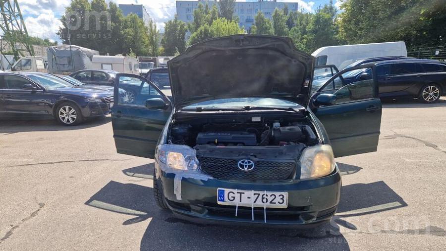 Zaļš Toyota Corolla 2002 Rīga, ar dzinēja tilpumu 1.40 L un nobraukumu 0 tūkst. km par 620 €, foto 11 vietnē AUTOMOTO.COM.LV
