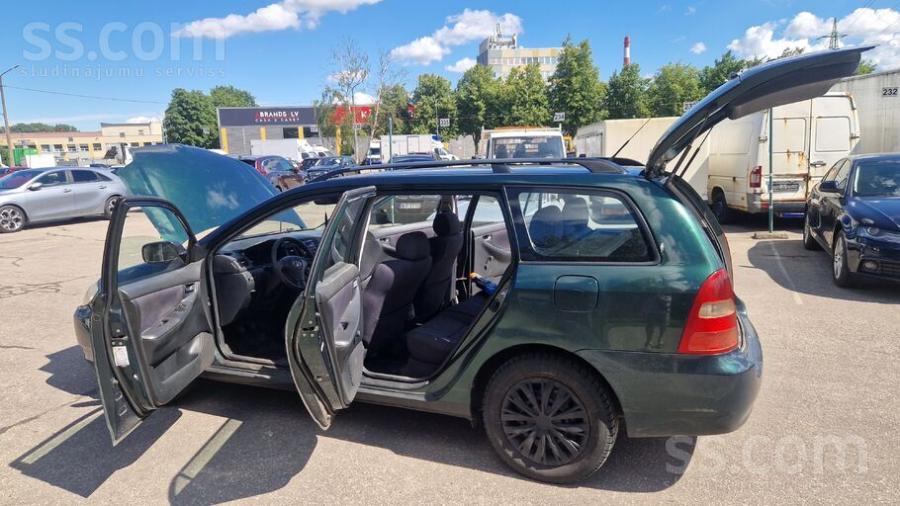 Zaļš Toyota Corolla 2002 Rīga, ar dzinēja tilpumu 1.40 L un nobraukumu 0 tūkst. km par 620 €, foto 17 vietnē AUTOMOTO.COM.LV