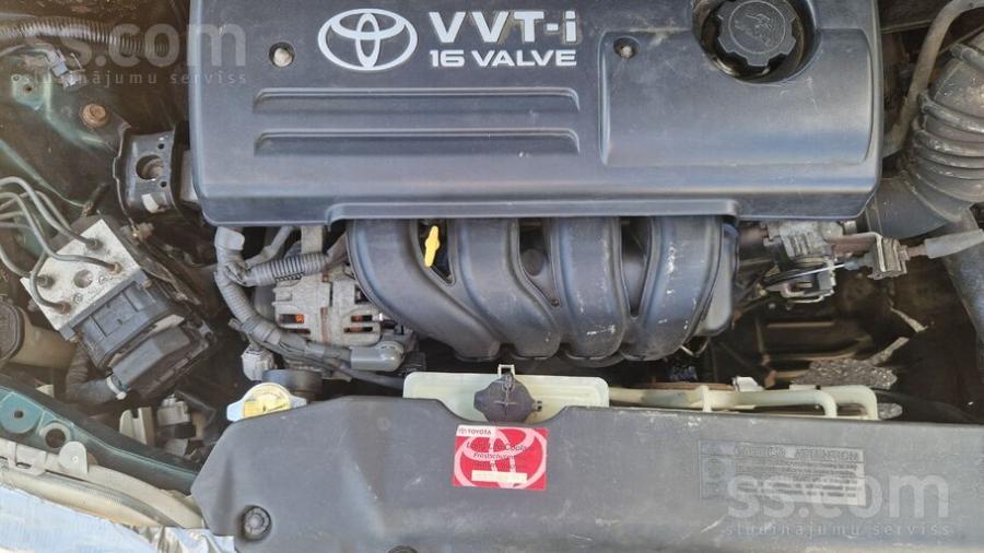 Zaļš Toyota Corolla 2002 Rīga, ar dzinēja tilpumu 1.40 L un nobraukumu 0 tūkst. km par 620 €, foto 23 vietnē AUTOMOTO.COM.LV