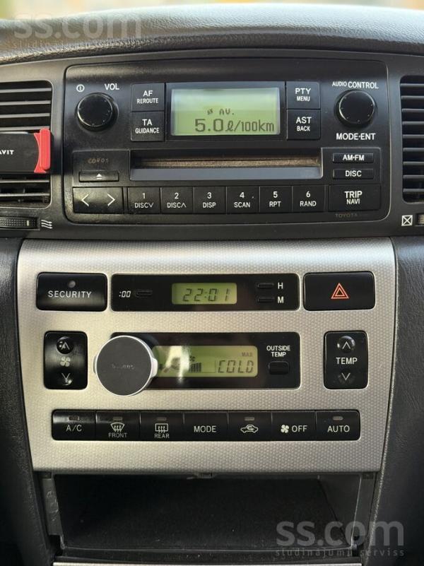 Zaļš Toyota Corolla 2003 Jēkabpils, ar dzinēja tilpumu 2.00 L un nobraukumu 0 tūkst. km par 950 €, foto 9 vietnē AUTOMOTO.COM.LV