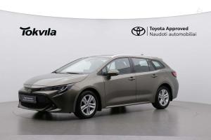 Green Toyota Corolla 2021 in Vilnius, with an engine capacity of 1.20 L and mileage of 122 thousand km for 16500 €, photo  on AUTOMOTO.COM.LV