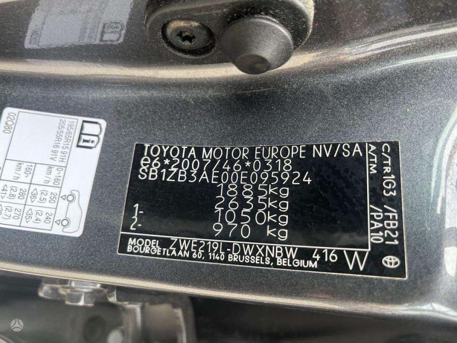 Pelēks Toyota Corolla 2024 Klaipėda, ar dzinēja tilpumu 1.80 L un nobraukumu 59 tūkst. km par 24000 €, foto 23 vietnē AUTOMOTO.COM.LV