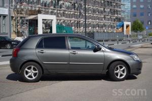 Grey Toyota Corolla 2002 in Riga, with an engine capacity of 1.60 L and mileage of 225 thousand km for 1490 €, photo 6 on AUTOMOTO.COM.LV