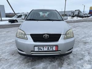 Pelēks Toyota Corolla 2003 Marijampole, ar dzinēja tilpumu 1.60 L un nobraukumu 200 tūkst. km par 2499 €, foto 5 vietnē AUTOMOTO.COM.LV