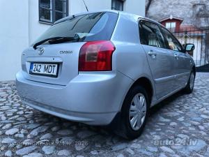 Grey Toyota Corolla 2003 in Tallinn, with an engine capacity of 1.40 L and mileage of 200 thousand km for 1999 €, photo 4 on AUTOMOTO.COM.LV