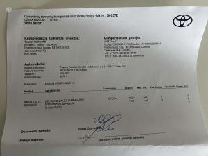 Pelēks Toyota Corolla 2004 Šauļi, ar dzinēja tilpumu 2.00 L un nobraukumu 91 tūkst. km par 2500 €, foto 18 vietnē AUTOMOTO.COM.LV