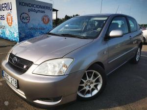 Pelēks Toyota Corolla 2004 Viļņa, ar dzinēja tilpumu 1.80 L un nobraukumu 93 tūkst. km par 3450 €, foto 3 vietnē AUTOMOTO.COM.LV