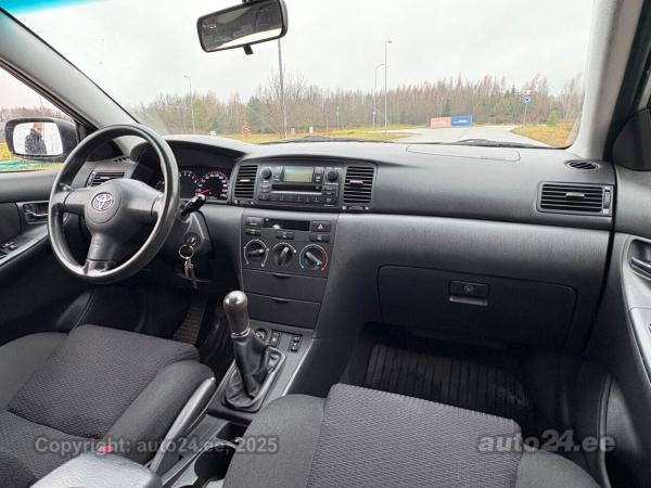 Grey Toyota Corolla 2005 in Rapla, with an engine capacity of 1.60 L and mileage of 153 thousand km for 2700 €, photo 11 on AUTOMOTO.COM.LV