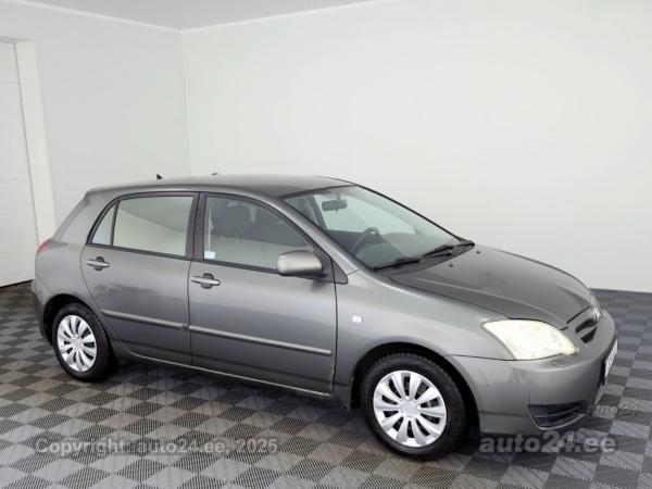 Pelēks Toyota Corolla 2005 Tallina, ar dzinēja tilpumu 1.60 L un nobraukumu 334 tūkst. km par 1499 €, foto 1 vietnē AUTOMOTO.COM.LV