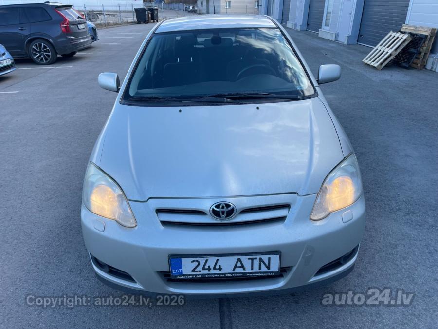 Grey Toyota Corolla 2005 in Tallinn, with an engine capacity of 1.60 L and mileage of 275 thousand km for 1999 €, photo 19 on AUTOMOTO.COM.LV