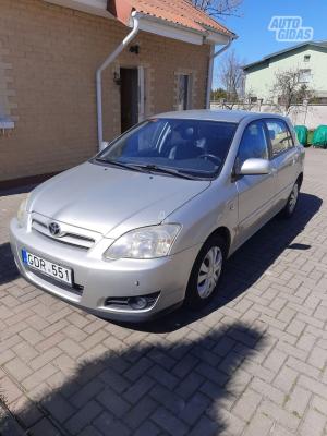 Grey Toyota Corolla 2005 in Kaunas, with an engine capacity of 1.60 L and mileage of 189 thousand km for 2600 €, photo  on AUTOMOTO.COM.LV