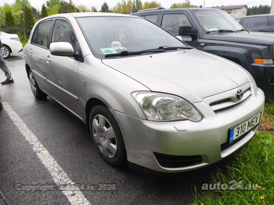 Grey Toyota Corolla 2005 in Tallinn, with an engine capacity of 1.60 L and mileage of 210 thousand km for 1798 €, photo 3 on AUTOMOTO.COM.LV