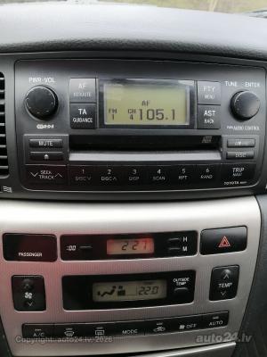 Pelēks Toyota Corolla 2005 Tallina, ar dzinēja tilpumu 1.40 L un nobraukumu 230 tūkst. km par 2790 €, foto 8 vietnē AUTOMOTO.COM.LV