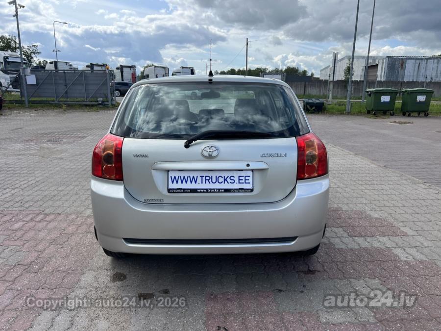 Pelēks Toyota Corolla 2005 Mardu, ar dzinēja tilpumu 1.60 L un nobraukumu 184 tūkst. km par 4800 €, foto 7 vietnē AUTOMOTO.COM.LV