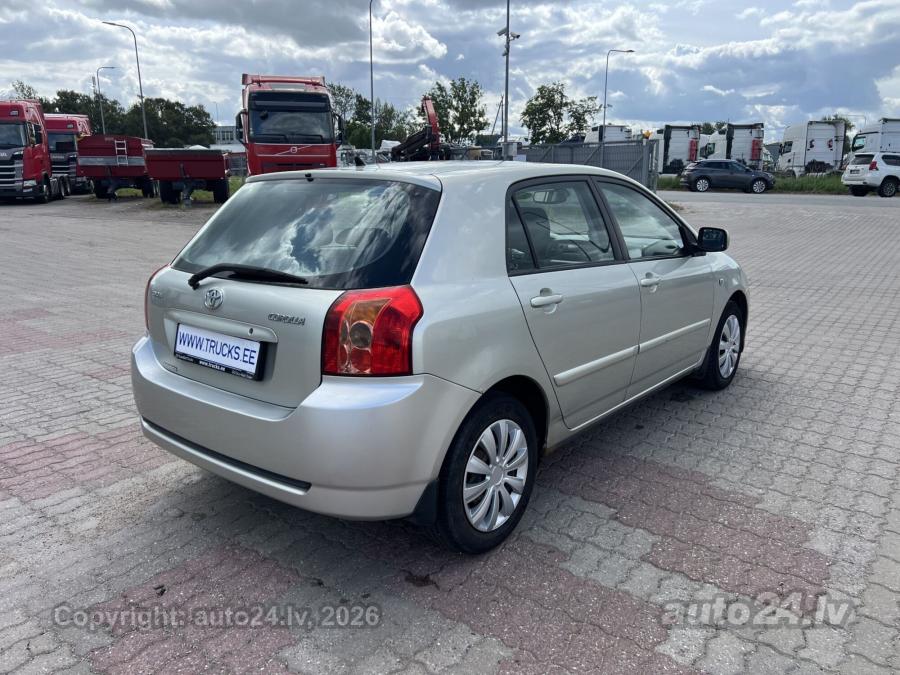 Pelēks Toyota Corolla 2005 Mardu, ar dzinēja tilpumu 1.60 L un nobraukumu 184 tūkst. km par 4800 €, foto 8 vietnē AUTOMOTO.COM.LV