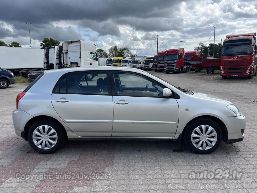 Pelēks Toyota Corolla 2005 Mardu, ar dzinēja tilpumu 1.60 L un nobraukumu 184 tūkst. km par 4800 €, foto 9 vietnē AUTOMOTO.COM.LV