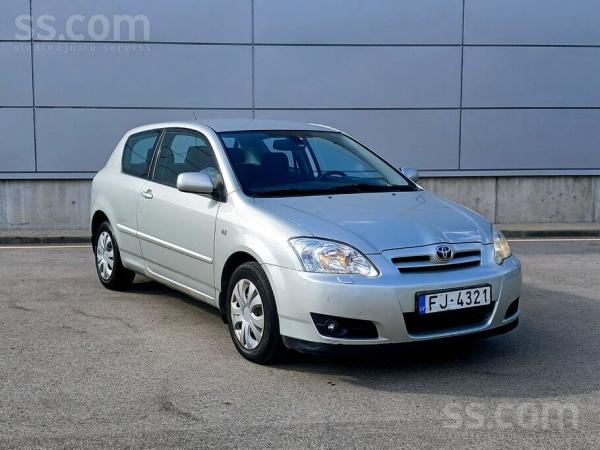 Grey Toyota Corolla 2005 in Riga, with an engine capacity of 1.60 L and mileage of 0 thousand km for 1990 €, photo 1 on AUTOMOTO.COM.LV