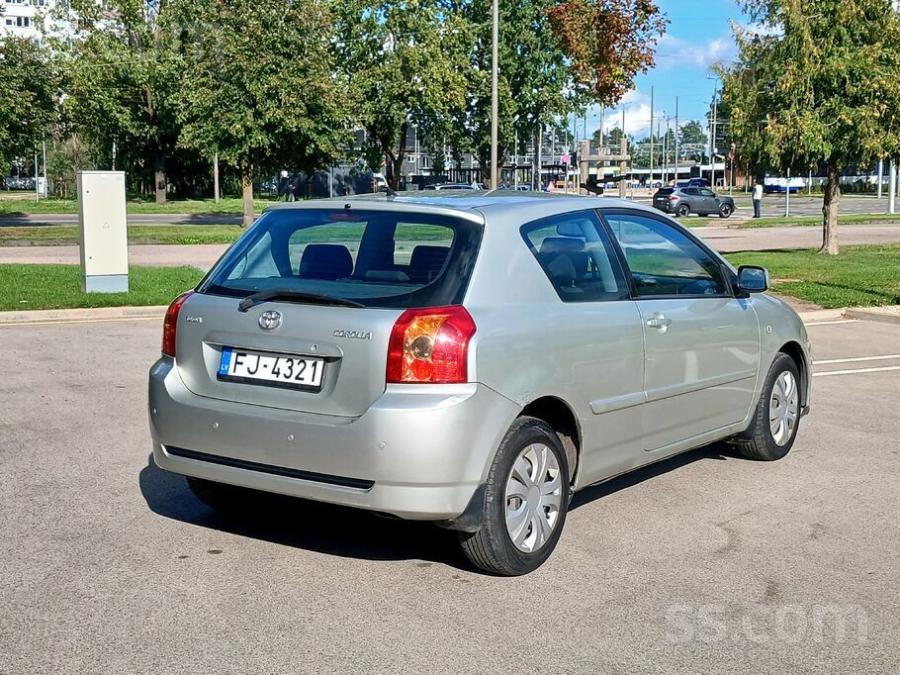 Pelēks Toyota Corolla 2005 Rīga, ar dzinēja tilpumu 1.60 L un nobraukumu 0 tūkst. km par 1990 €, foto 4 vietnē AUTOMOTO.COM.LV