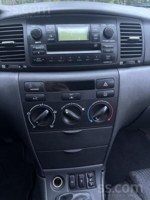 Pelēks Toyota Corolla 2005 Rīga, ar dzinēja tilpumu 1.40 L un nobraukumu 0 tūkst. km par 1600 €, foto 9 vietnē AUTOMOTO.COM.LV