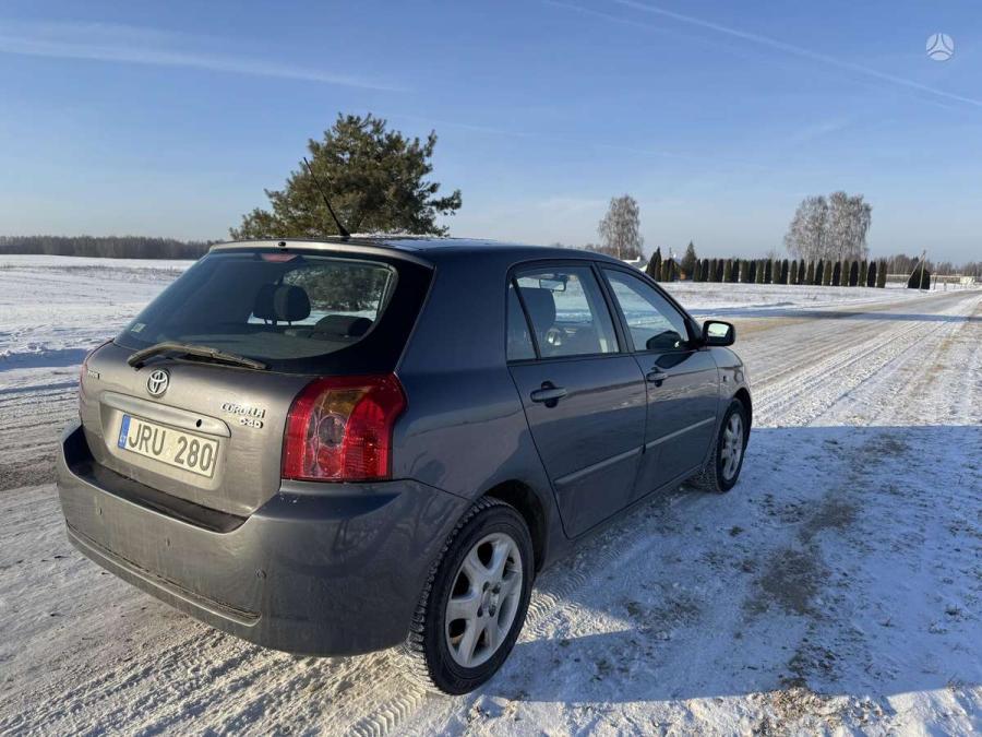 Pelēks Toyota Corolla 2006 Kauņa, ar dzinēja tilpumu 1.36 L un nobraukumu 207 tūkst. km par 2300 €, foto 18 vietnē AUTOMOTO.COM.LV