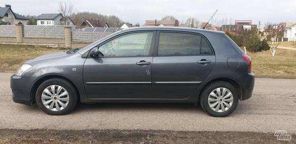 Grey Toyota Corolla 2006 in Jonava, with an engine capacity of 1.40 L and mileage of 400 thousand km for 2300 €, photo 9 on AUTOMOTO.COM.LV