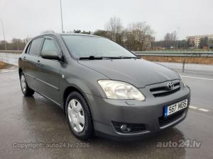 Pelēks Toyota Corolla 2006 Tallina, ar dzinēja tilpumu 1.60 L un nobraukumu 132 tūkst. km par 1699 €, foto  vietnē AUTOMOTO.COM.LV