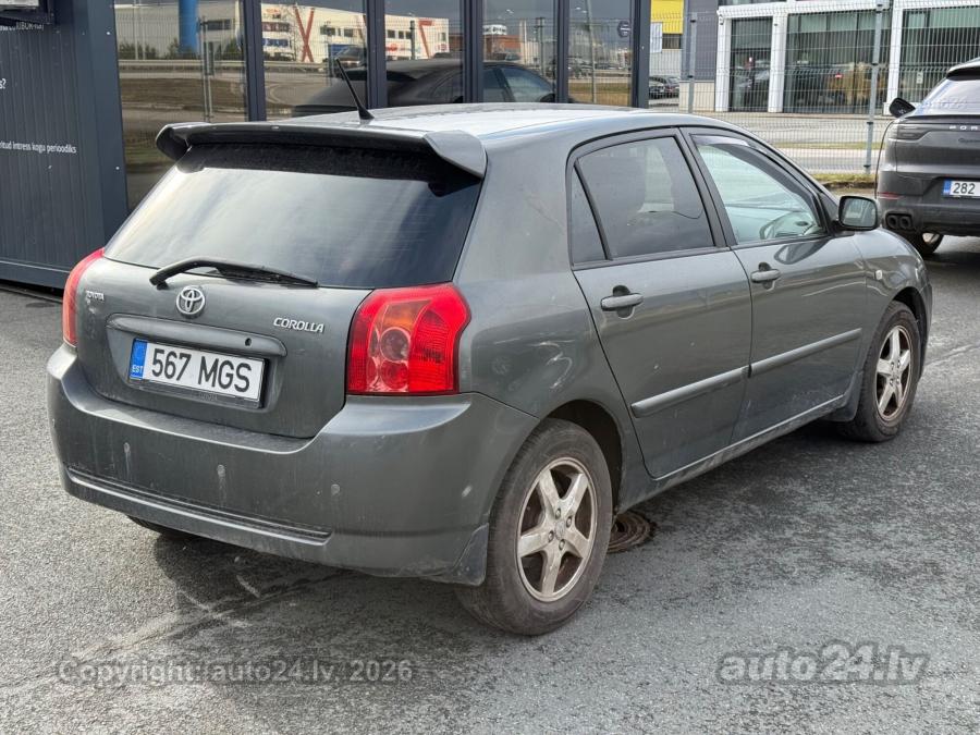 Pelēks Toyota Corolla 2006 Tallina, ar dzinēja tilpumu 1.60 L un nobraukumu 132 tūkst. km par 2490 €, foto 3 vietnē AUTOMOTO.COM.LV